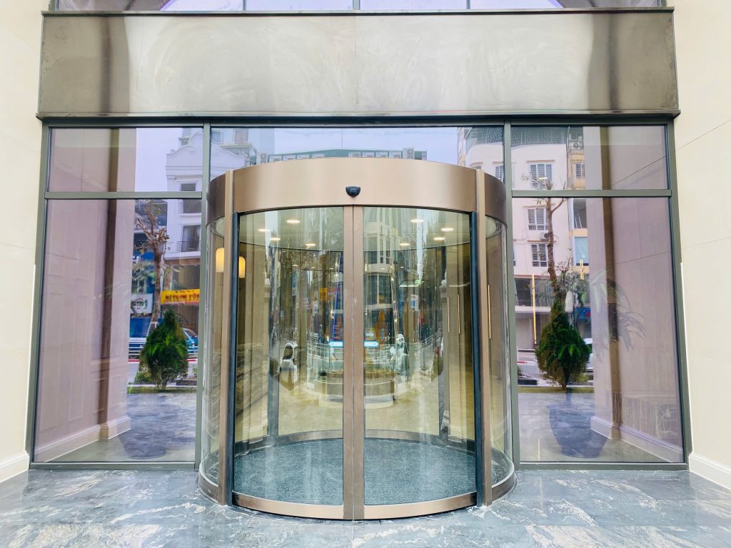 NABCO V-85CU Circular automatic sliding door - Sonha Auto